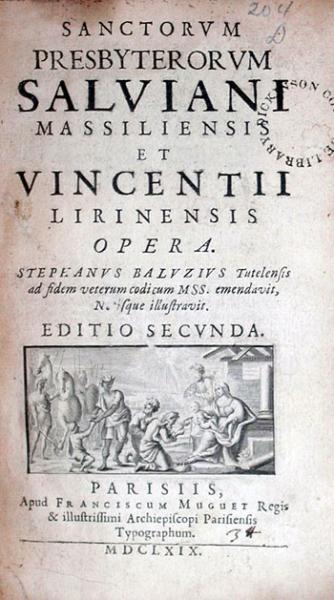 St. Vincent de Lerins | Archives & Special Collections