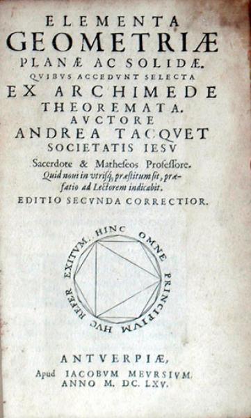 Elementa Geometriae Planae Ac Solidae. Qvibvs Accedvnt Selecta... | Archives & Special Collections