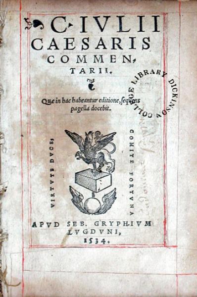 Caesar, Caius Julius | Archives & Special Collections